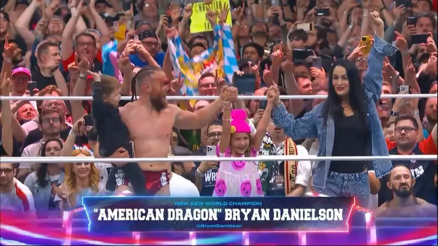 Bryan Danielson Wins AEW World Title At All In